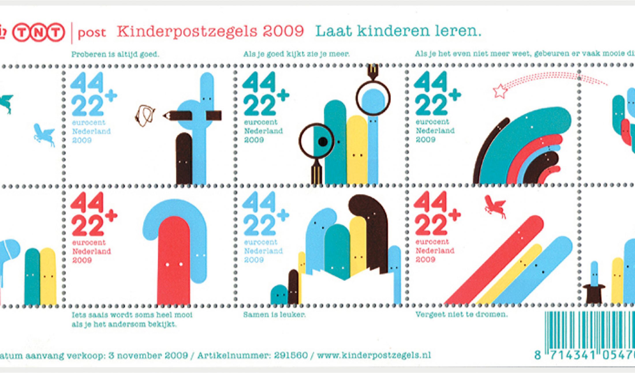 Kinderpostzegels 2009 - DDA