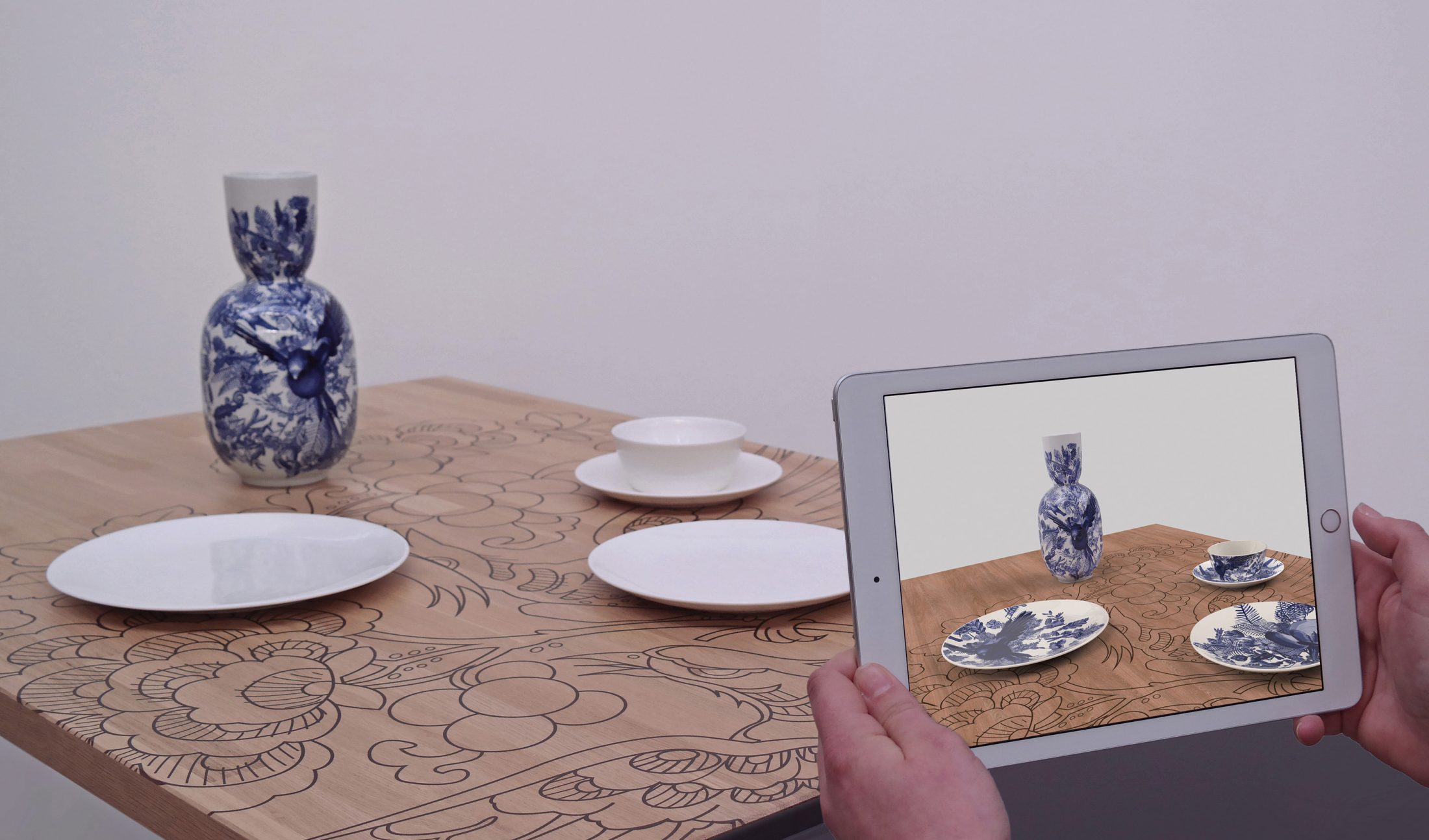 Second DDA-exhibition: Augmented Blueware by Royal Delft - DDA